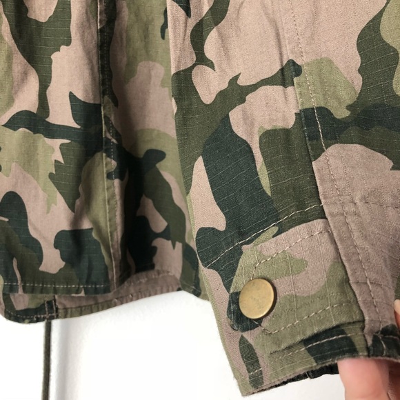 Xhilaration | Jackets & Coats | Nwot Camo Army Military Utility Jacket ...